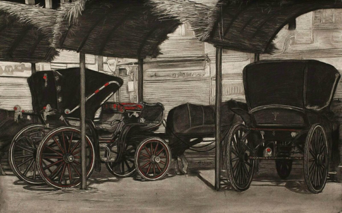 Artist ALI HASSAAN » his solo exhibition "STATIC WHEELS"