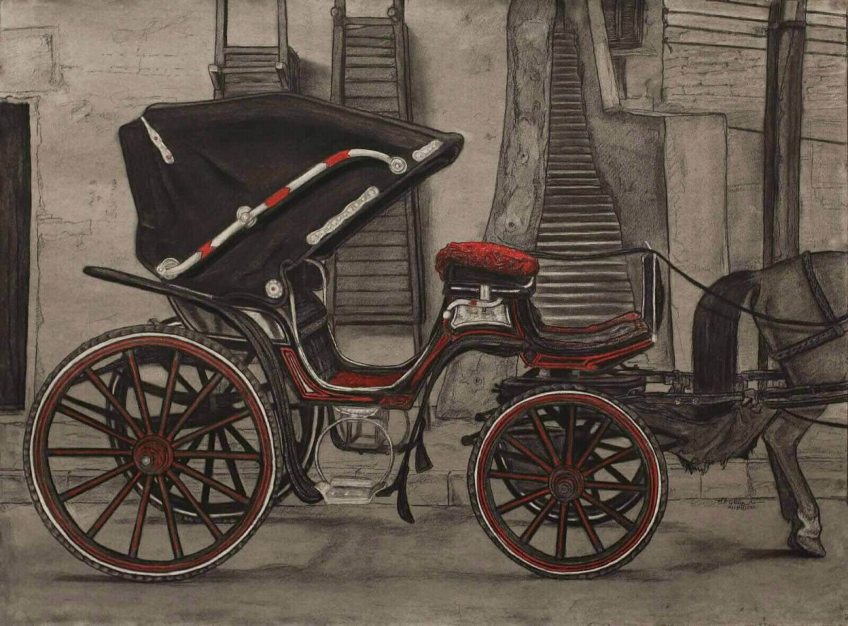 Artist ALI HASSAAN » his solo exhibition "STATIC WHEELS"